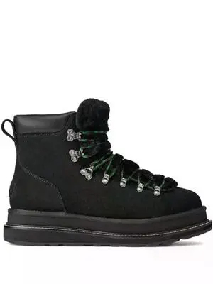 Sacai X Ugg Fur-trim Sneakers