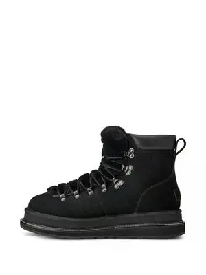 Sacai X Ugg Fur-trim Sneakers