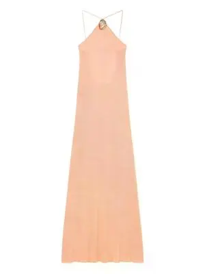 Alanui Halterneck Maxi Dress