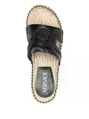 Versace Medusa Wedge Sandals