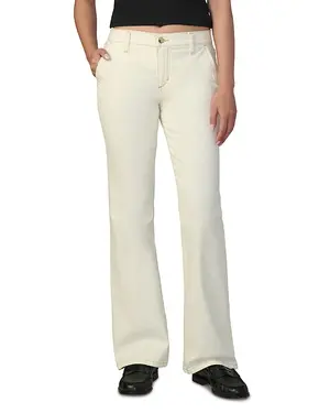 Joe's Jeans The Provocateur Petite Bootcut Trousers - Milk