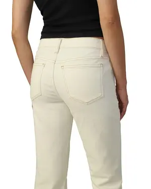 Joe's Jeans The Provocateur Petite Bootcut Trousers - Milk