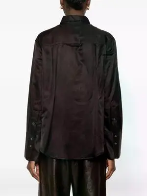 Citizens Of Humanity Camilia Buttoned-cuff Shirt - Brown