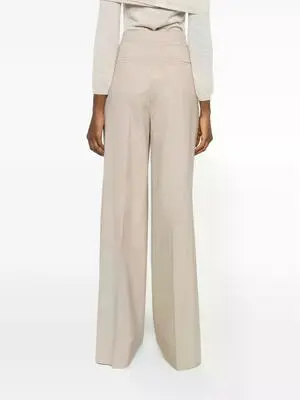 Max Mara Palazzo Wool Trousers