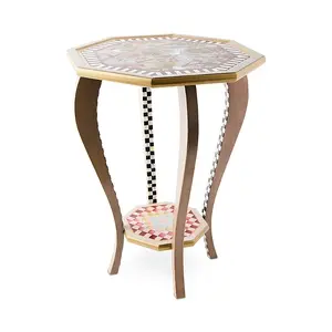 MACKENZIE-CHILDS Birdsong Accent Table - Multi