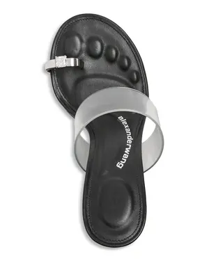 Alexander Wang Bianca Toe Ring Sandals - Black