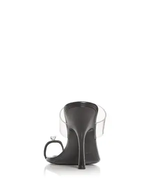 Alexander Wang Bianca Toe Ring Sandals - Black
