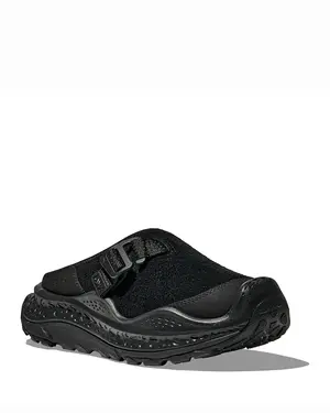 HOKA® Ora Primo Suede Mules - Black