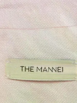 THE MANNEI Single-breasted Linen Blazer