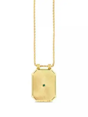 MARIE LICHTENBERG Luck Emerald Scapular Necklace