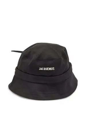 Jacquemus Le Bob Gadjo Bucket Hat - Black