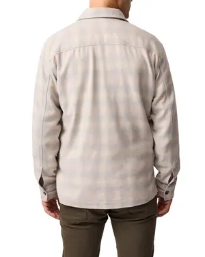 Rodd & Gunn Grey Town Button Front Overshirt - Ash