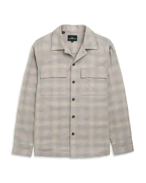 Rodd & Gunn Grey Town Button Front Overshirt - Ash