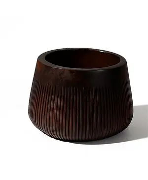 THE COLLECTIVE HOME Chiseled Leila Bowl - Brown