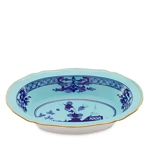 GINORI 1735 Oriente Italiano Oval Bowl - Iris