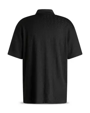 Hugo Dallovo Short Sleeve Textured Polo Shirt