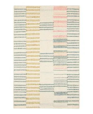 DASH & ALBERT Dash Albert Annie Selke Da2021 Gemma Area Rug, 8'0x10'0 - Multi