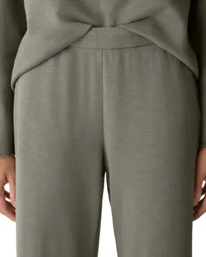 Eileen Fisher Wide Ankle Pants - Bay Leaf