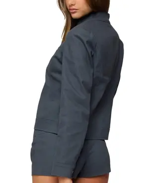 EDIKTED Kayra Moto Jacket - Dark Gray