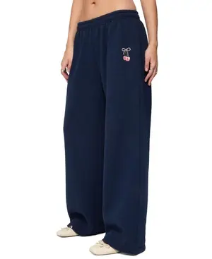 EDIKTED Sweatpants - Navy