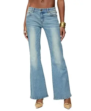 Edikted Flare Jeans For Women