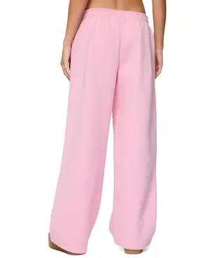 EDIKTED Relaxed Fit Sweatpants - Pink