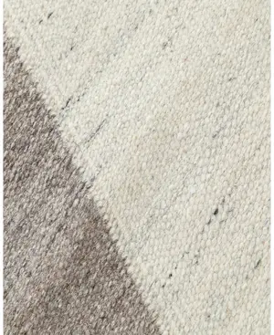 OBEETEE Nu Maison Soft Border Area Rug,5'0x8'0 - Charcoal