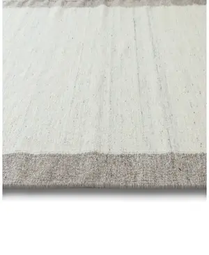OBEETEE Nu Maison Soft Border Area Rug,5'0x8'0 - Charcoal