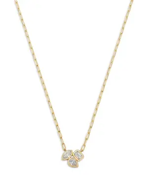 Bloomingdale'S Luxe Collection 14k Lab Grown Diamond Pendant Necklace - Gold