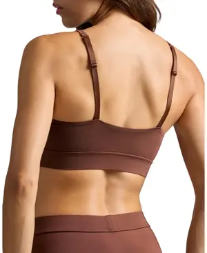 WOXER Silky Modal Adjustable Bralette - Espresso