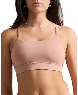 WOXER Silky Modal Adjustable Bralette - Mocha