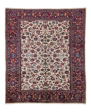 Bloomingdale'S Persian Mashad Area Rug 7' 8 X 11' 0 - Red