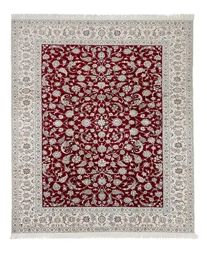 Bloomingdale'S Persian Nain Area Rug 8' 4 X 12' 0 - Red