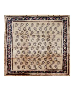 Bloomingdale'S Persian Gabbeh Area Rug 9' 9 X 11' 0 - Ivory