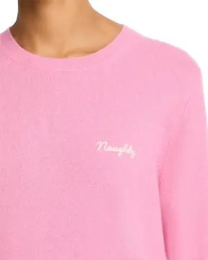 Jumper 1234 Cashmere Naughty Crew Sweater