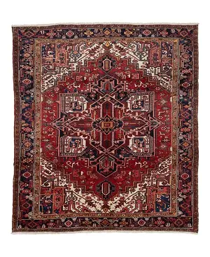 Bloomingdale'S Persian Heriz Area Rug 7' 9 X 10' 8 - Red