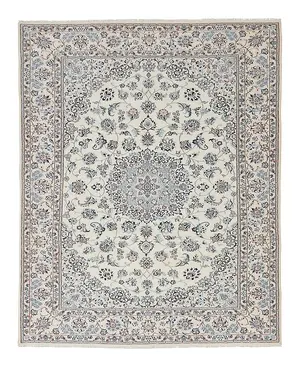 Bloomingdale'S Persian Nain Area Rug 6' 8 X 10' 0 - Ivory