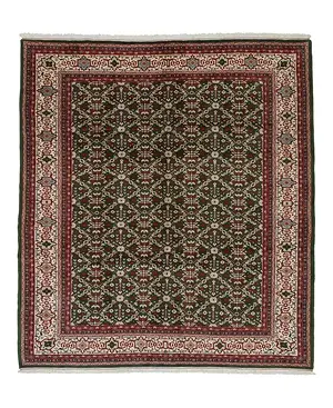 Bloomingdale'S Persian Sarouk Area Rug 7' 0 X 9' 5 - Green