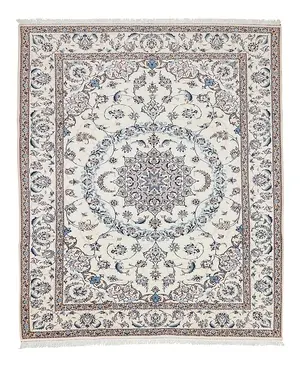 Bloomingdale'S Persian Nain Area Rug 7' 0 X 10' 0 - Ivory