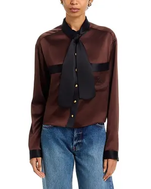 Brown Silk Shirts