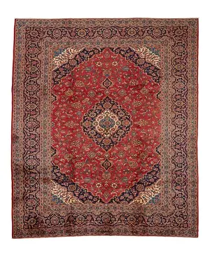 Bloomingdale'S Persian Kashan Area Rug 8' 4 X 12' 0 - Red