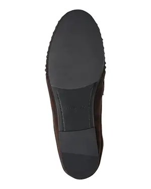 MARC FISHER LTD. Jaynie Leather Mules - Dark Brown