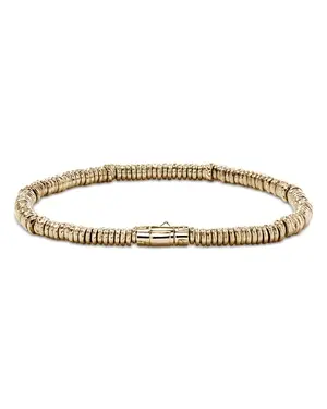 John Hardy 14k Yellow Heishi Beaded Bracelet