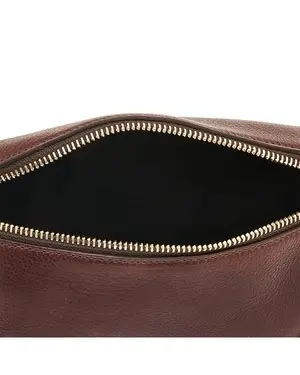 Il Bisonte Oliveta Leather Belt Bag - Coffee