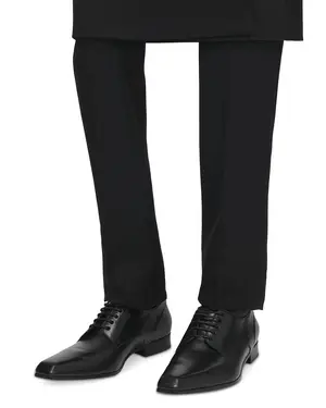 Alexander McQueen Leather Lace-up Shoes