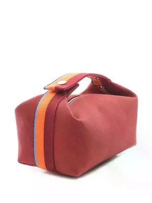 Hermès Toile Bride A Brac Case Handbag