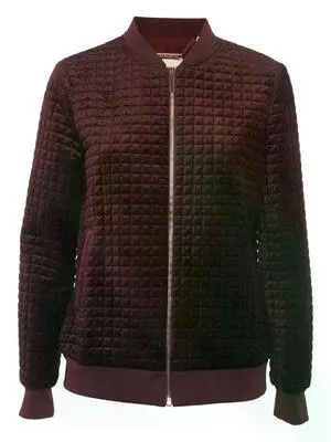 Ted Baker London Quilted Zip-front Bomber Jacket