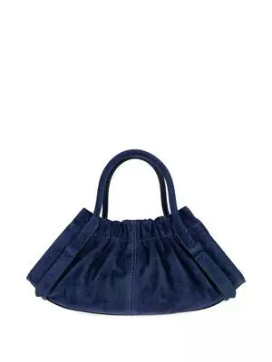 Marc Jacobs Small Cristina Ruched Tote Bag - Blue