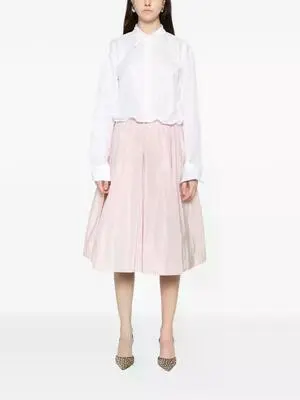 Prada A-line Midi Skirt With Pockets