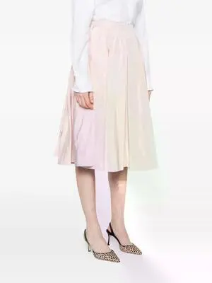 Prada A-line Midi Skirt With Pockets